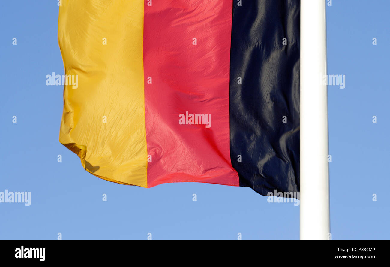 German national flag Stock Photo - Alamy