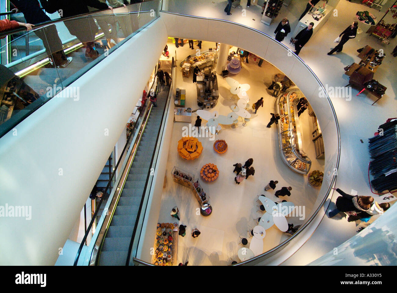 Selfridges retail shopping centre Department store Birmingham Bullring ...