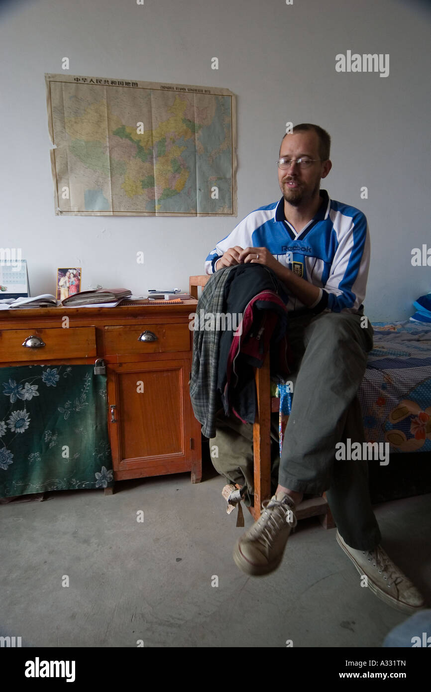 An American David Deems teacher, David Deems, his Chinese name Ding ...