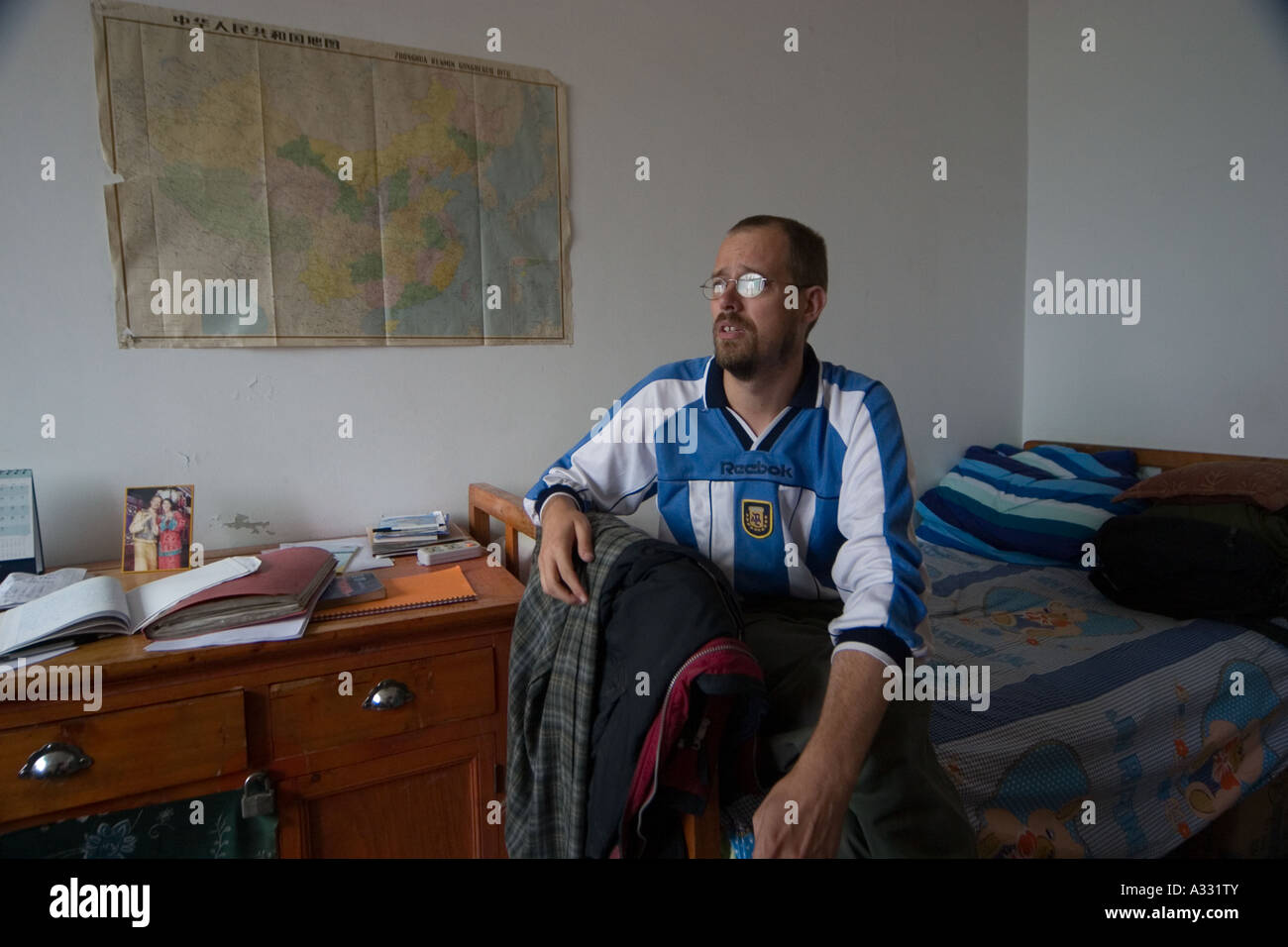 An American David Deems teacher, David Deems, his Chinese name Ding ...