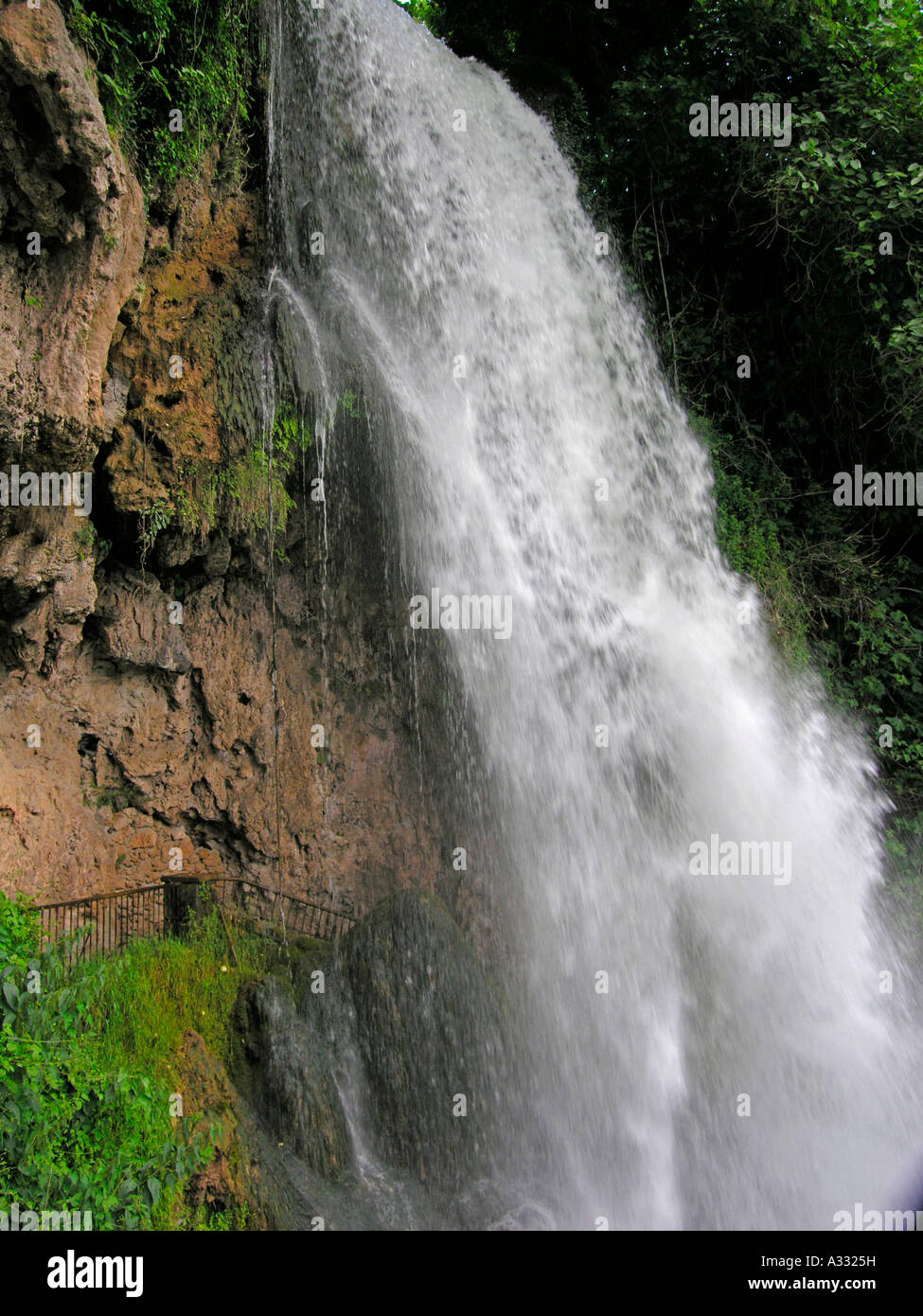 waterfall cascade with hight of 25 meters in Edessa Macedonia Greece ...