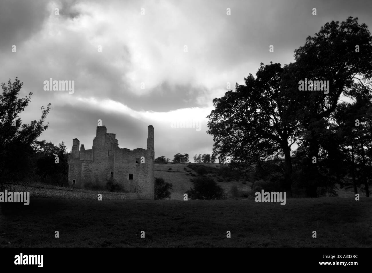 Glenbuchat Castle Royal Deeside Scotland Stock Photo - Alamy