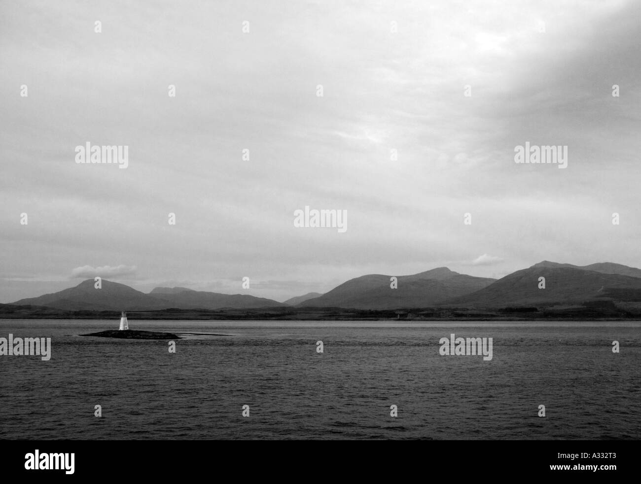 Lighthouse Sound of Mull Isle of Mull Stock Photo - Alamy