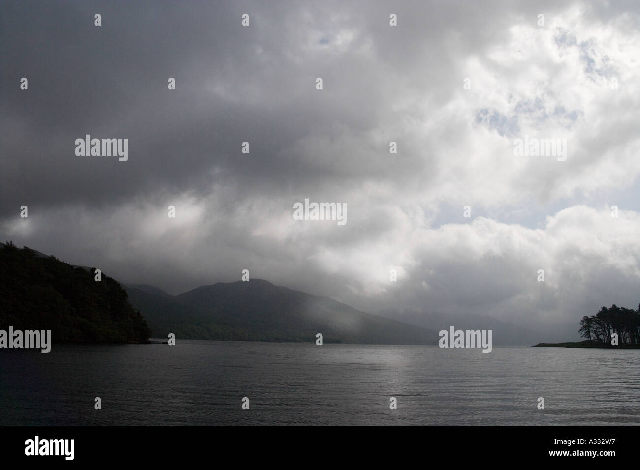 Loch Ba Isle of Mull Scotland Stock Photo - Alamy