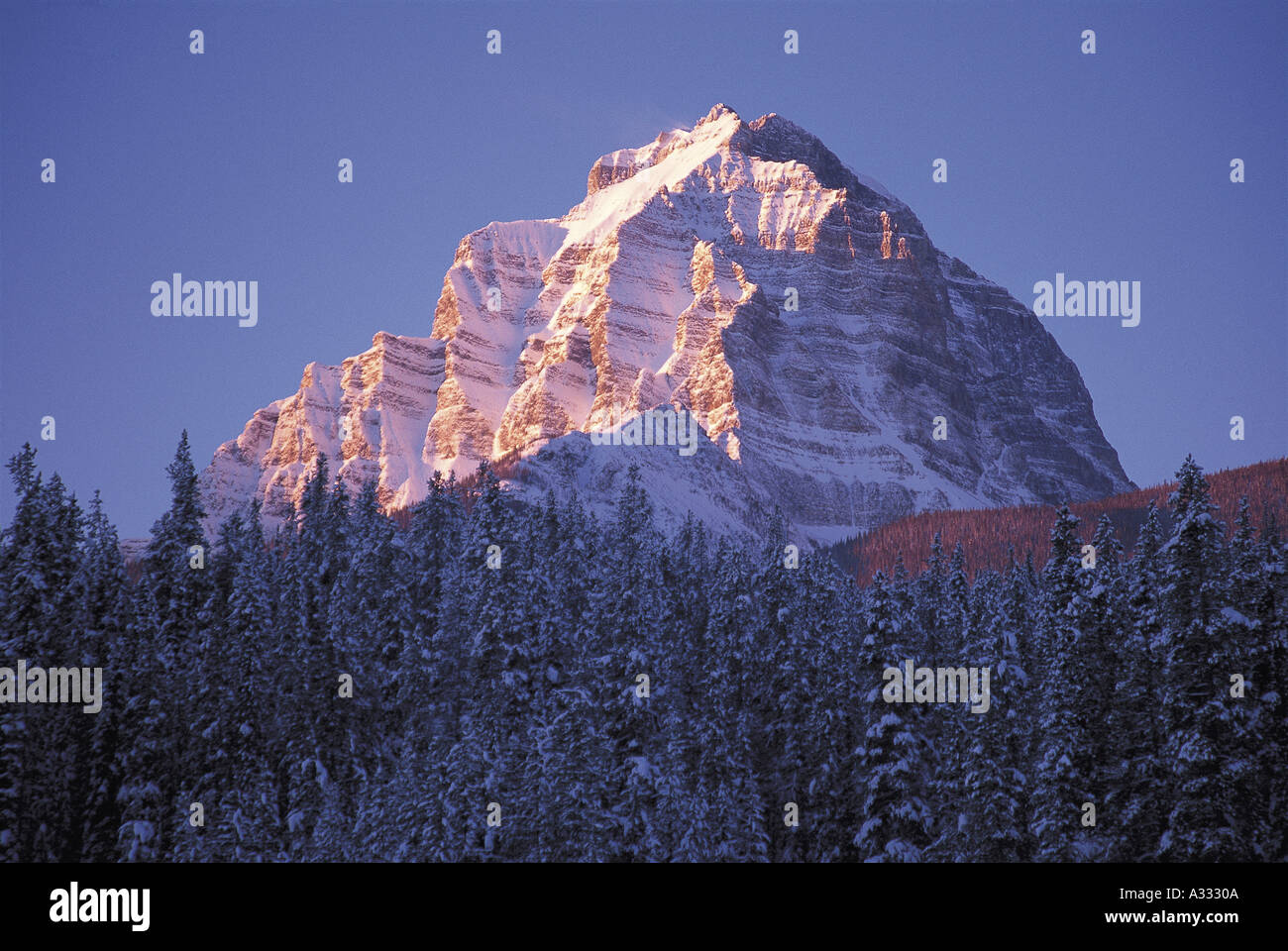 Mt temple banff hi-res stock photography and images - Alamy