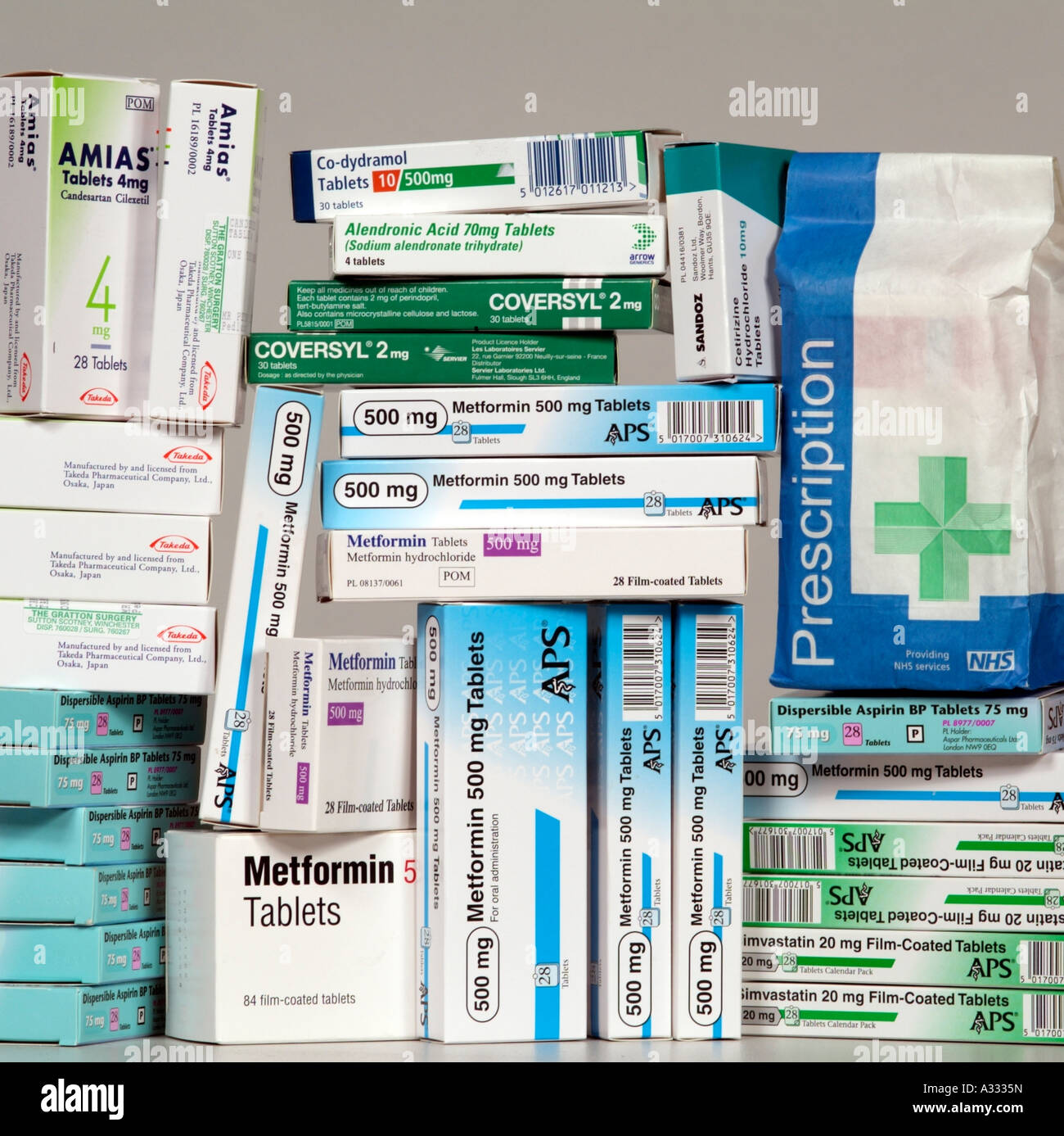 Boxed medication hi-res stock photography and images - Alamy