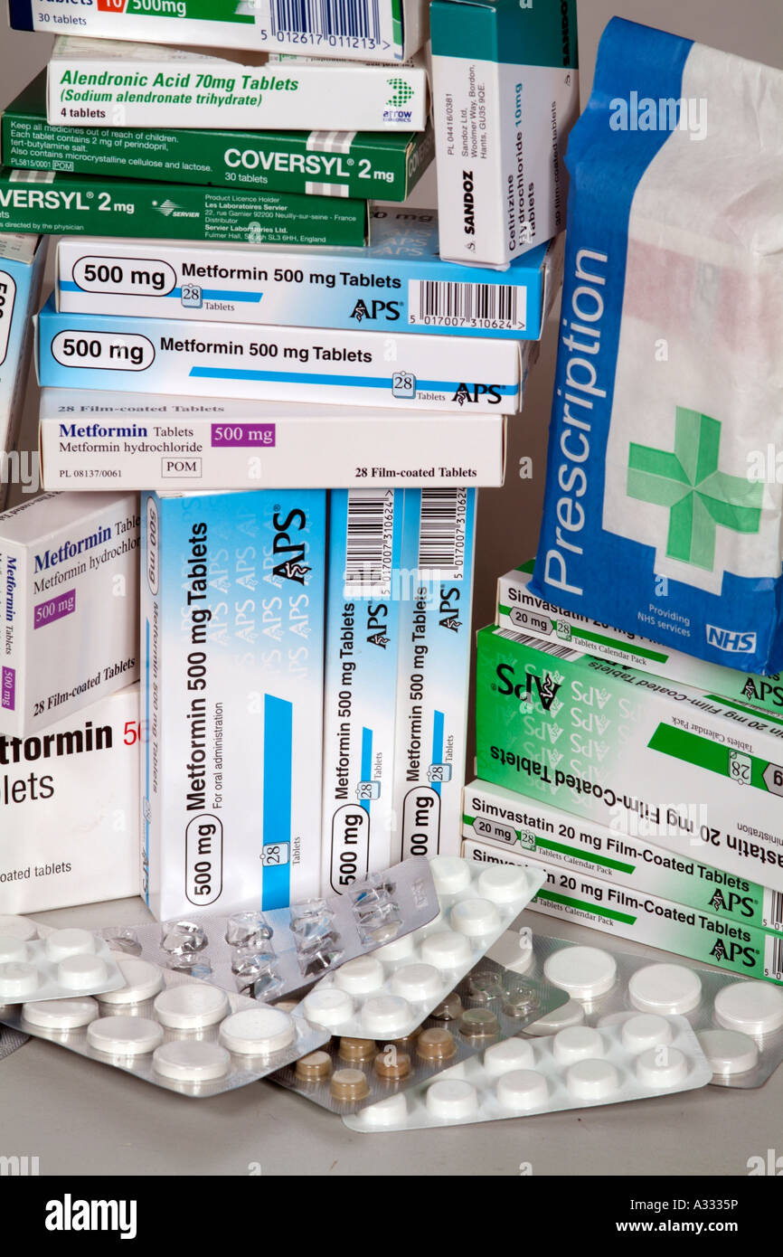 Nhs Prescription Boxes High Resolution Stock Photography and Images - Alamy
