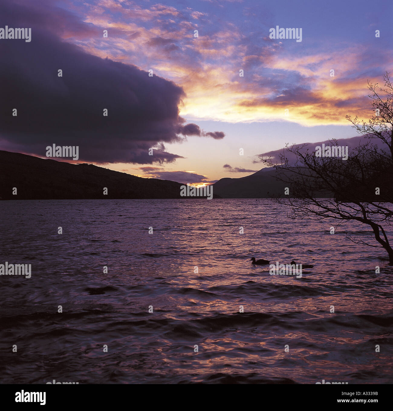 Loch tay sunset hi-res stock photography and images - Alamy