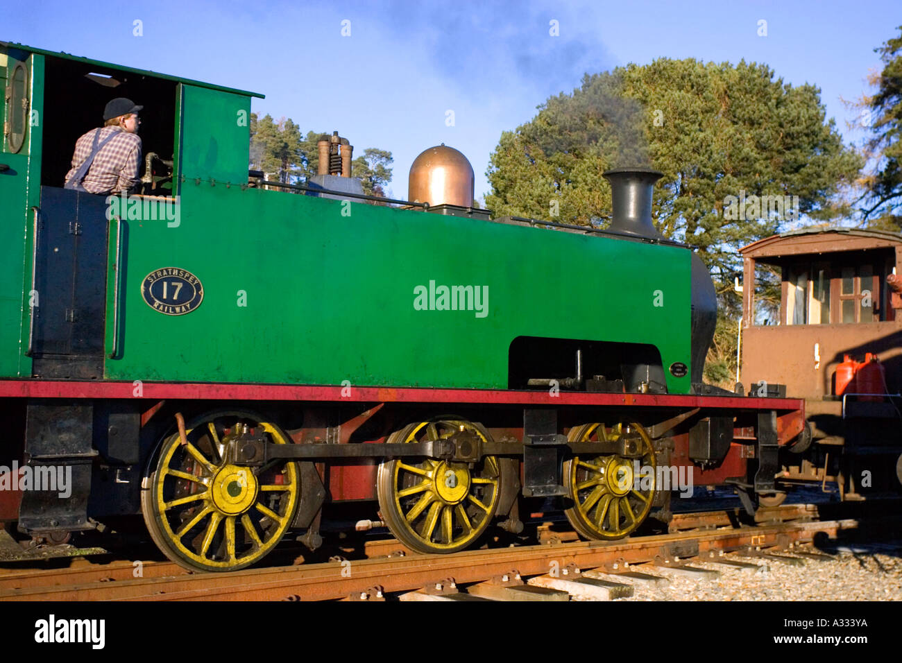 Strathspey Railway Scotland Stock Photo - Alamy