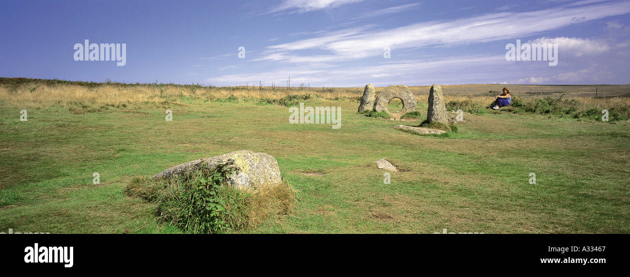 Men An Tol Stock Photo - Alamy