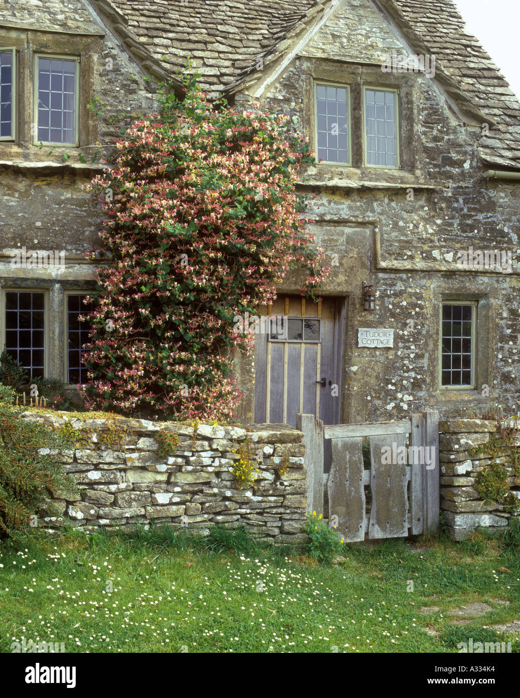 Tudor Cottage in the Cotswold village of Caudle Green, Gloucestershire ...