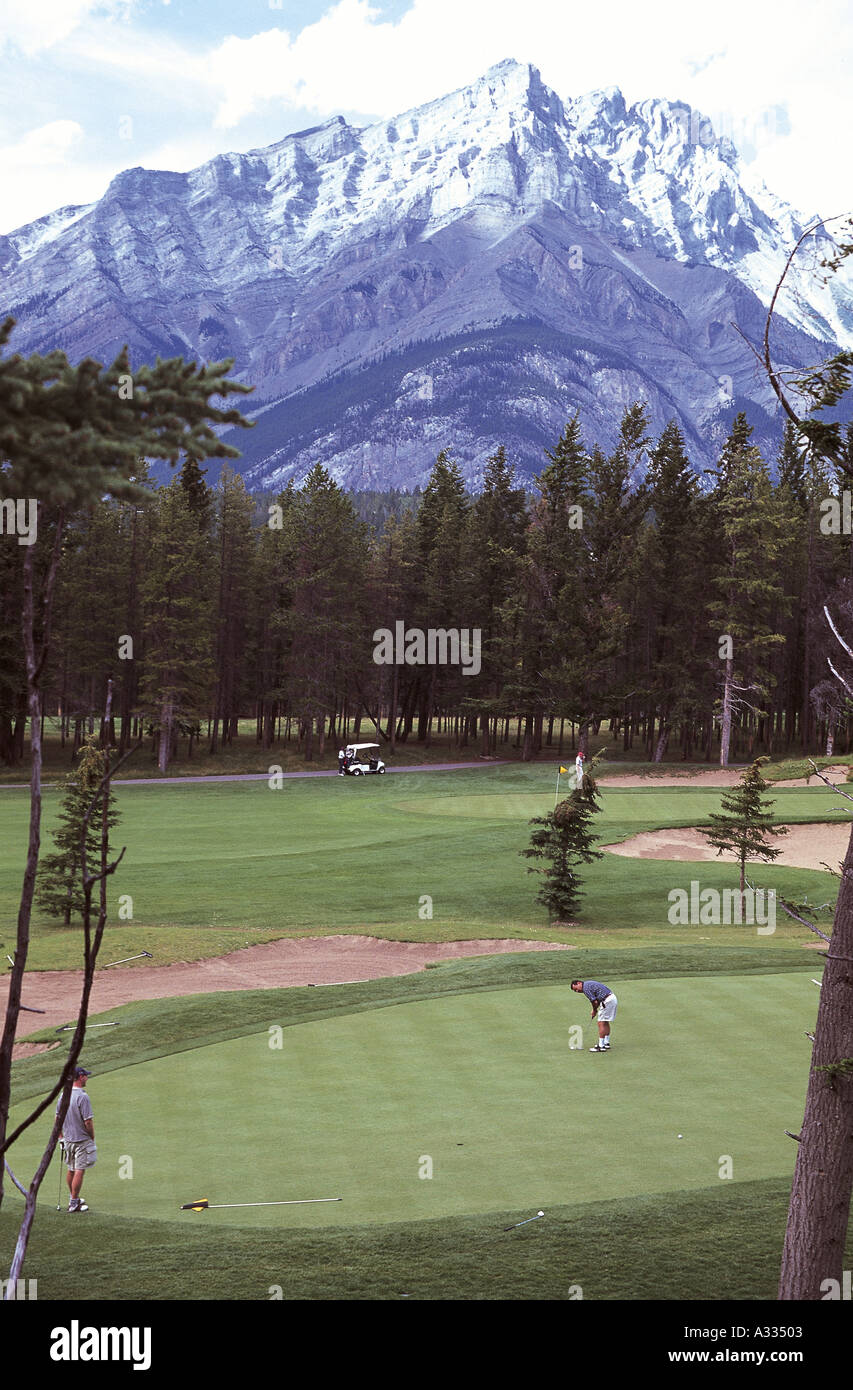 Banff Springs Golf Club Stock Photo - Alamy