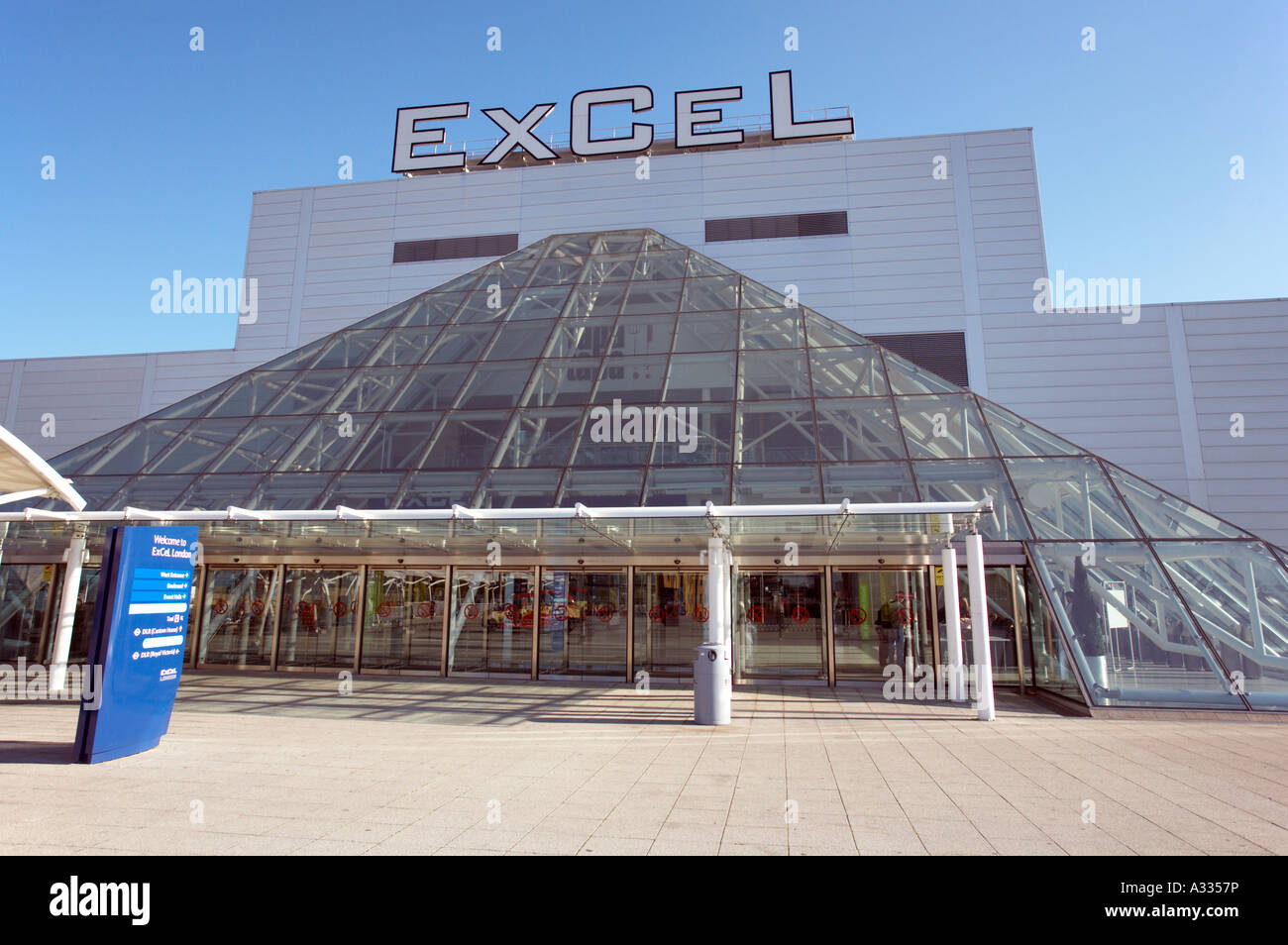 Excel exhibition centre East London UK Stock Photo - Alamy