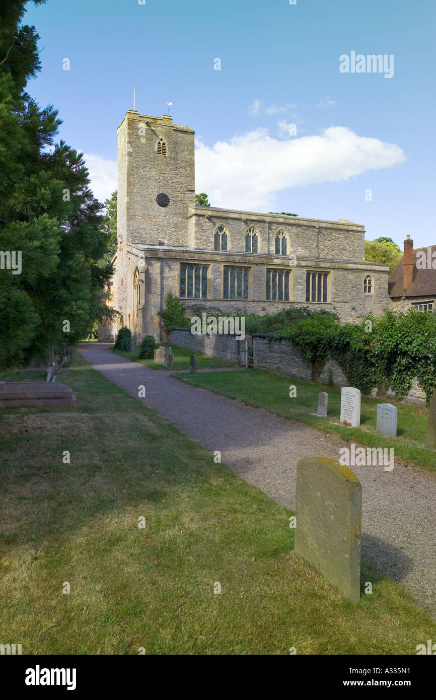 Anglo-Saxon priory church of St. Mary (dating back to 704) at Deerhurst ...