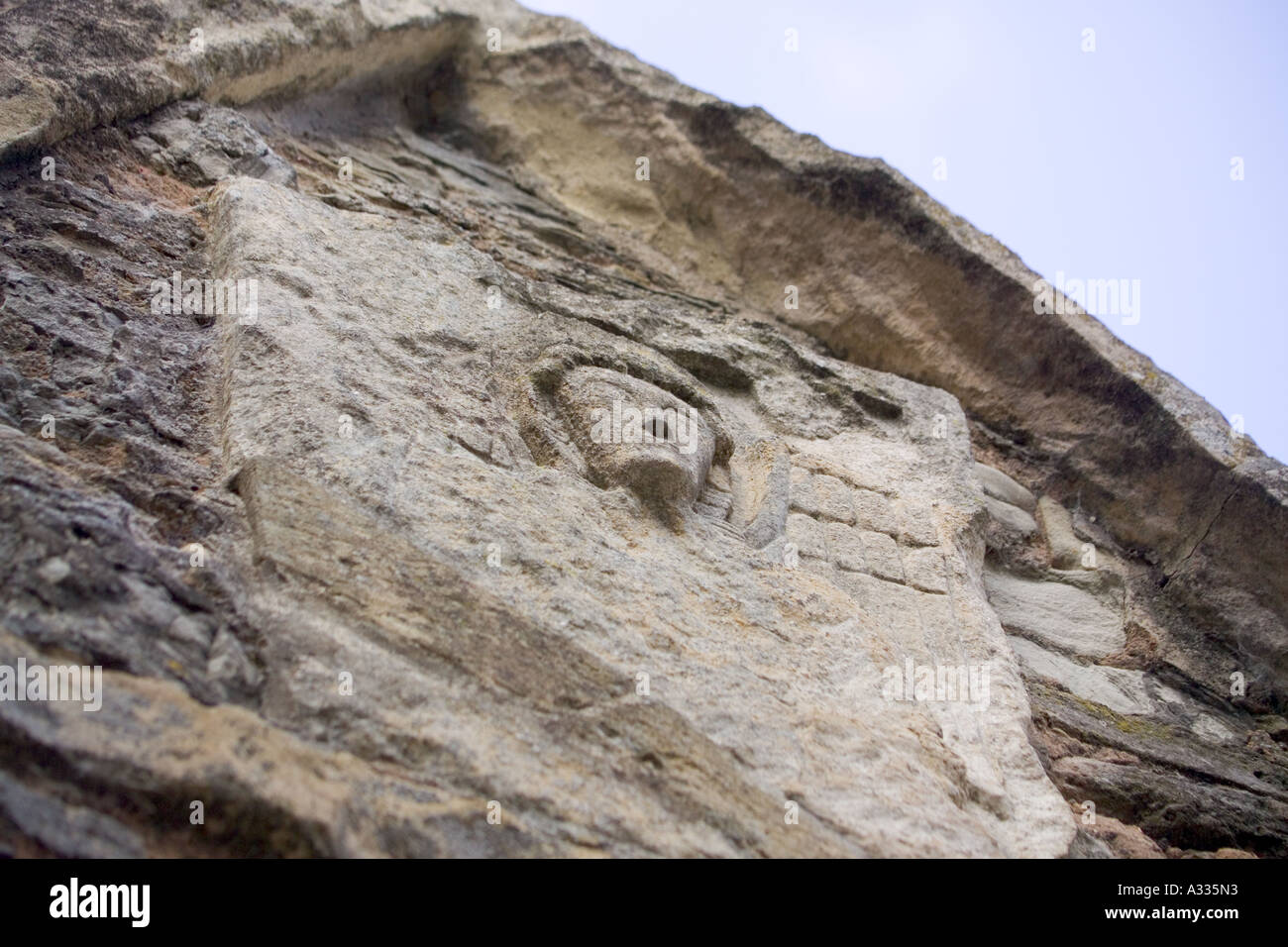 Anglo saxon stone carving hi-res stock photography and images - Alamy