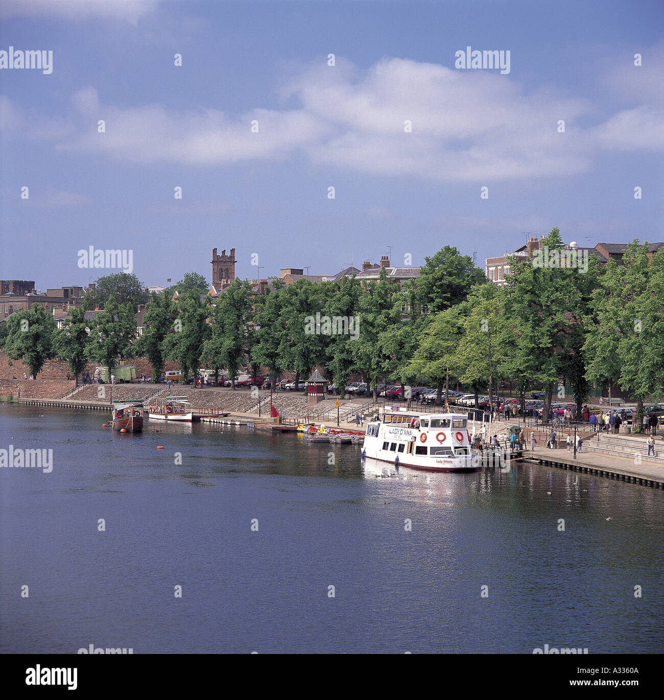 Chester River Cheshire Stock Photo - Alamy