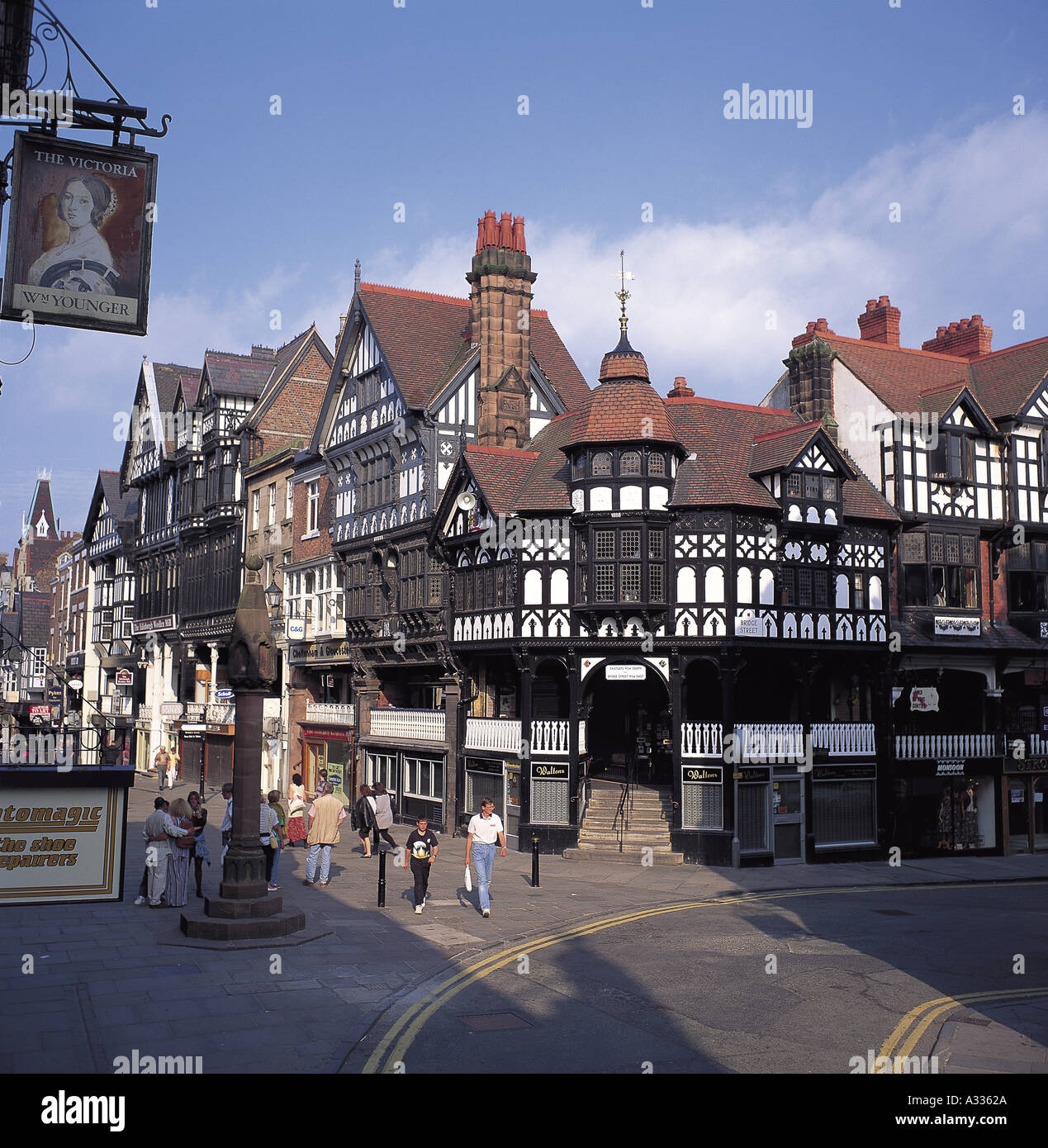Period Buildings Chester Stock Photo - Alamy