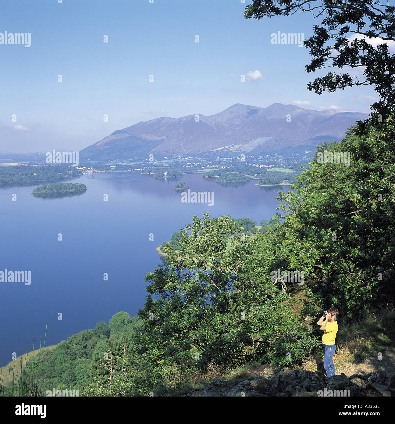 Derwent Water Lake District Stock Photo - Alamy