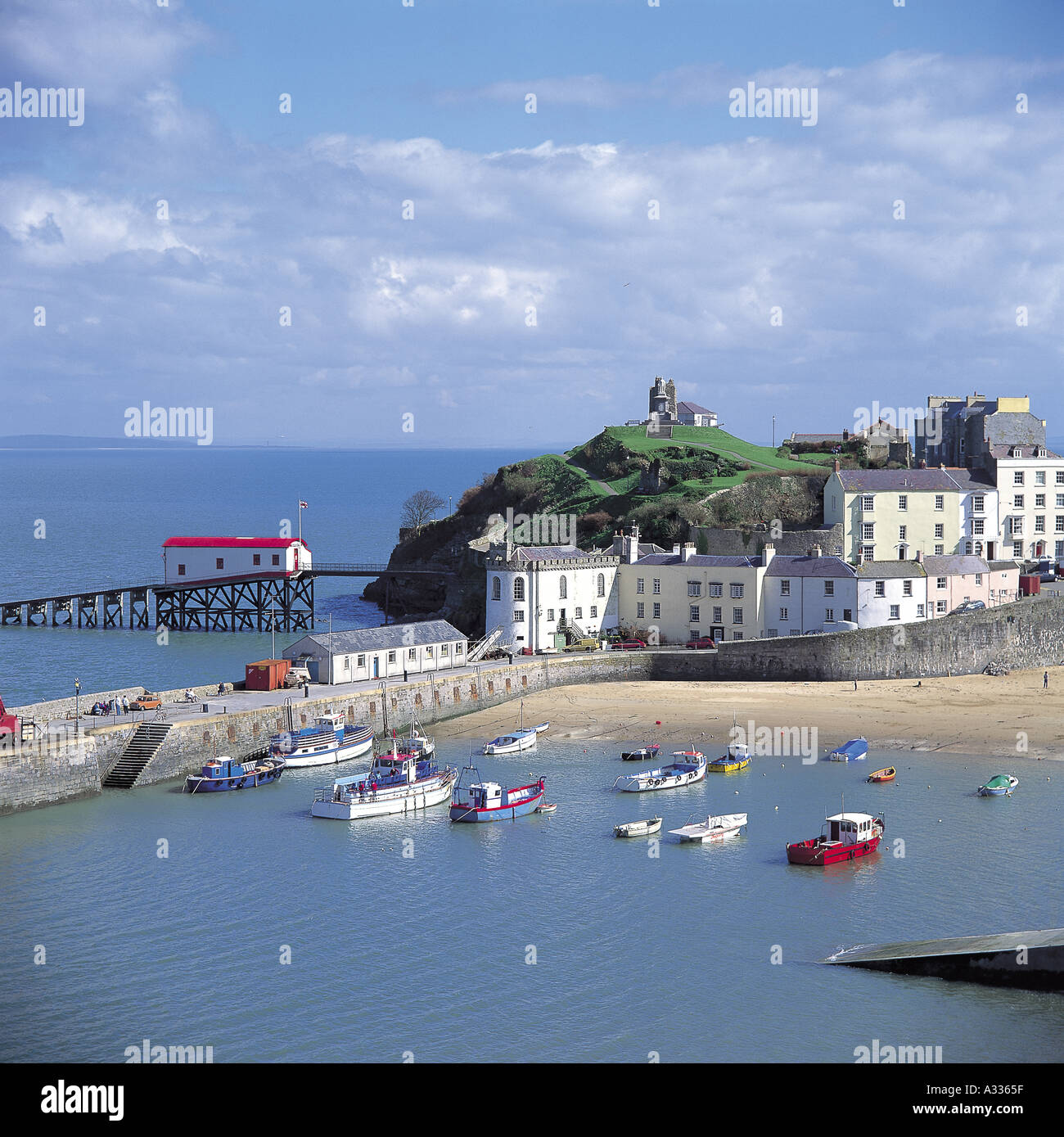 Tenby Lifeboat Station Stock Photo - Alamy