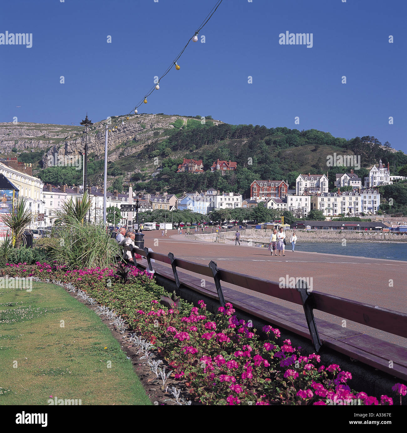 Llandudno Gwynedd Wales Promenade High Resolution Stock Photography and ...