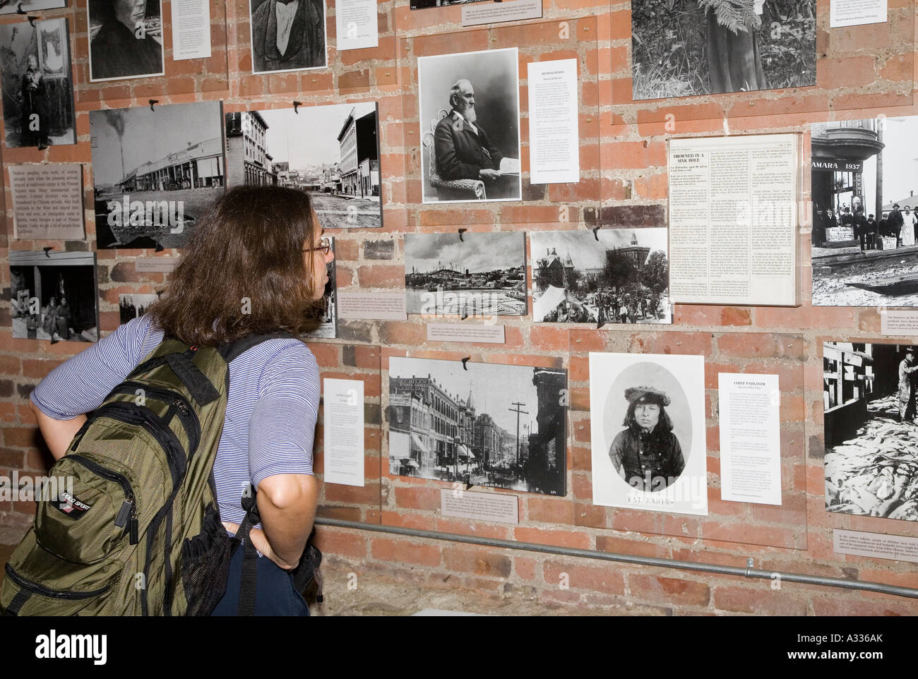 Seattle underground tour hi-res stock photography and images - Alamy