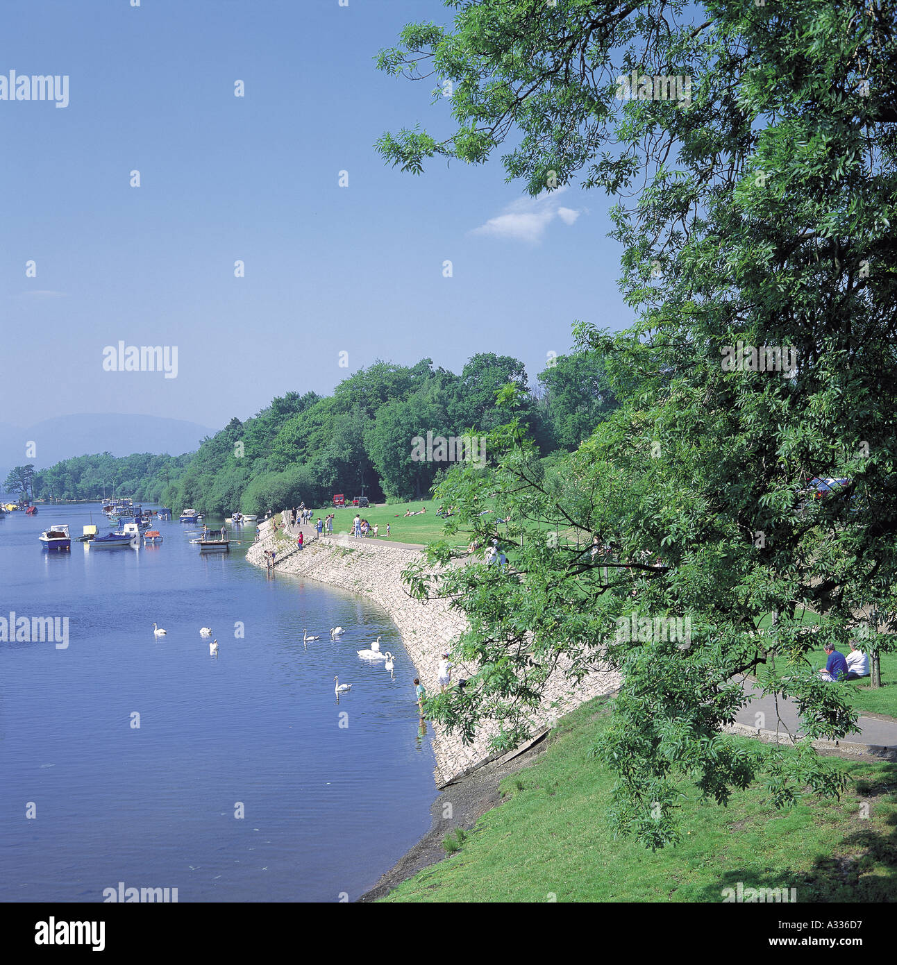 Loch Lomand Balloch Stock Photo - Alamy
