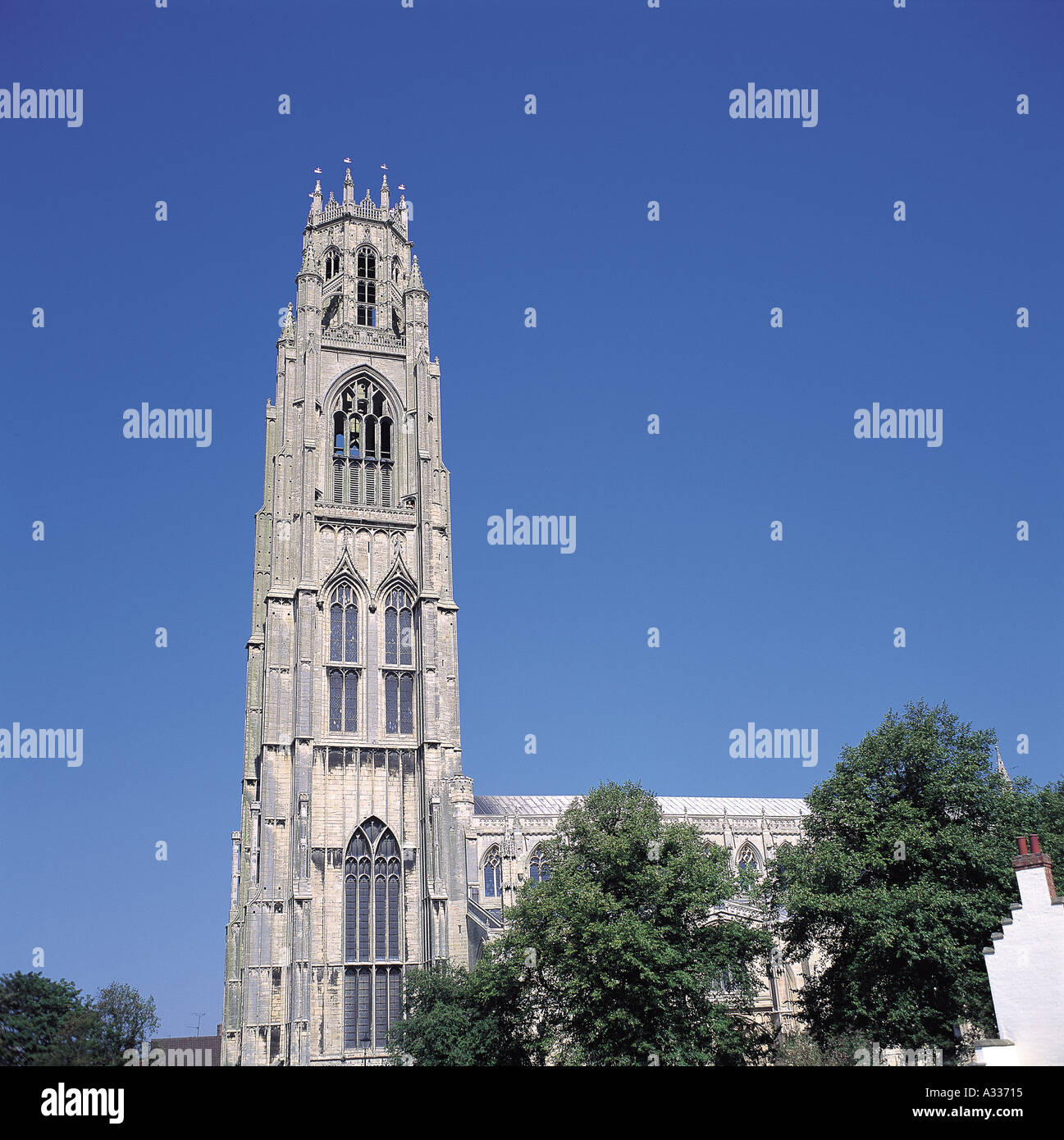 Boston Stump Church Stock Photo - Alamy