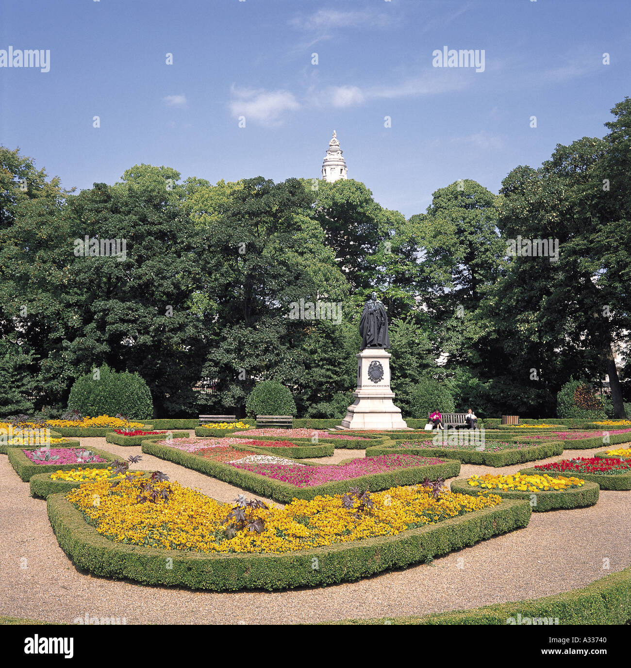 Cathays Park Cardiff Stock Photo - Alamy