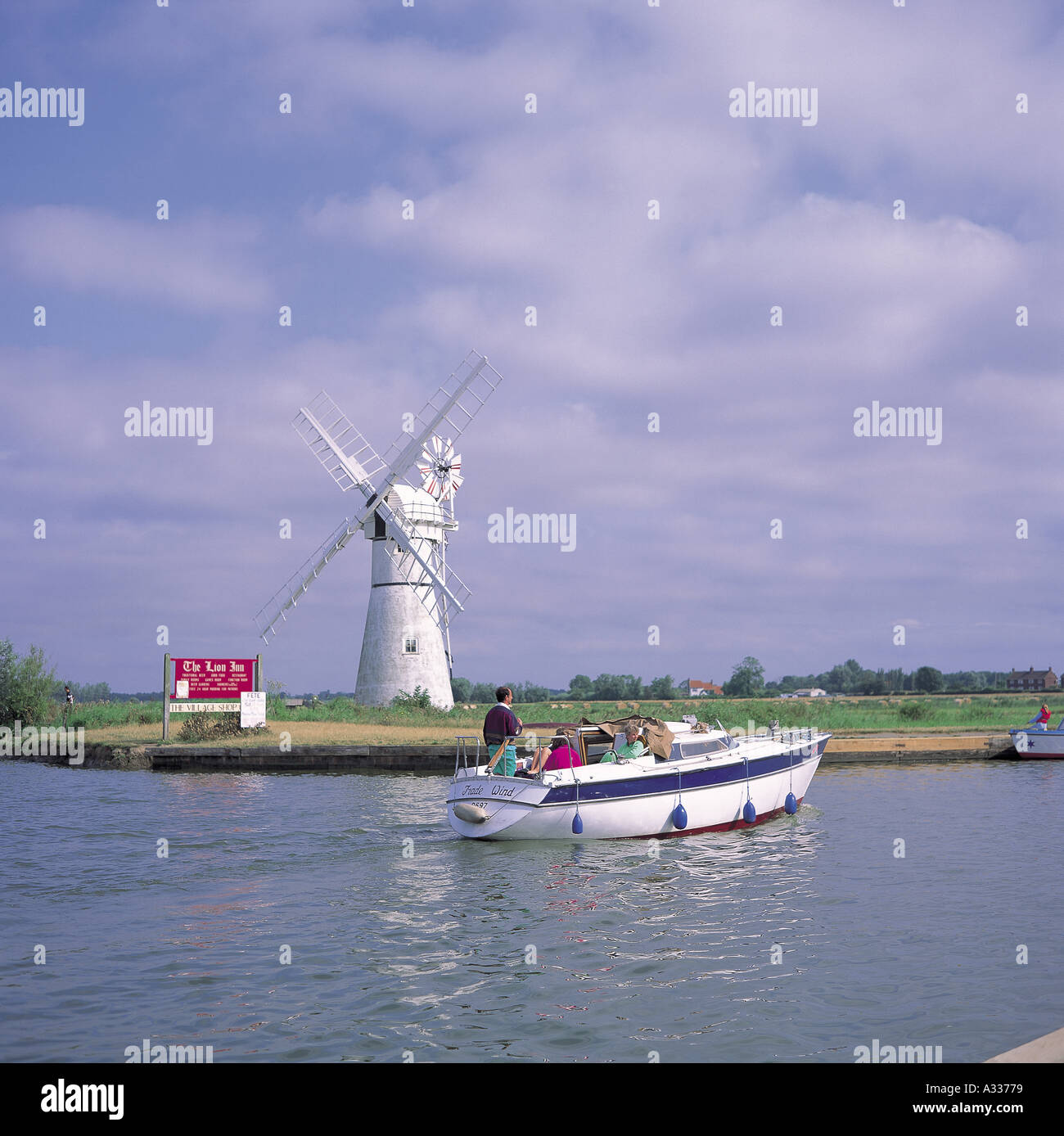 River Thurne Mill Stock Photo - Alamy