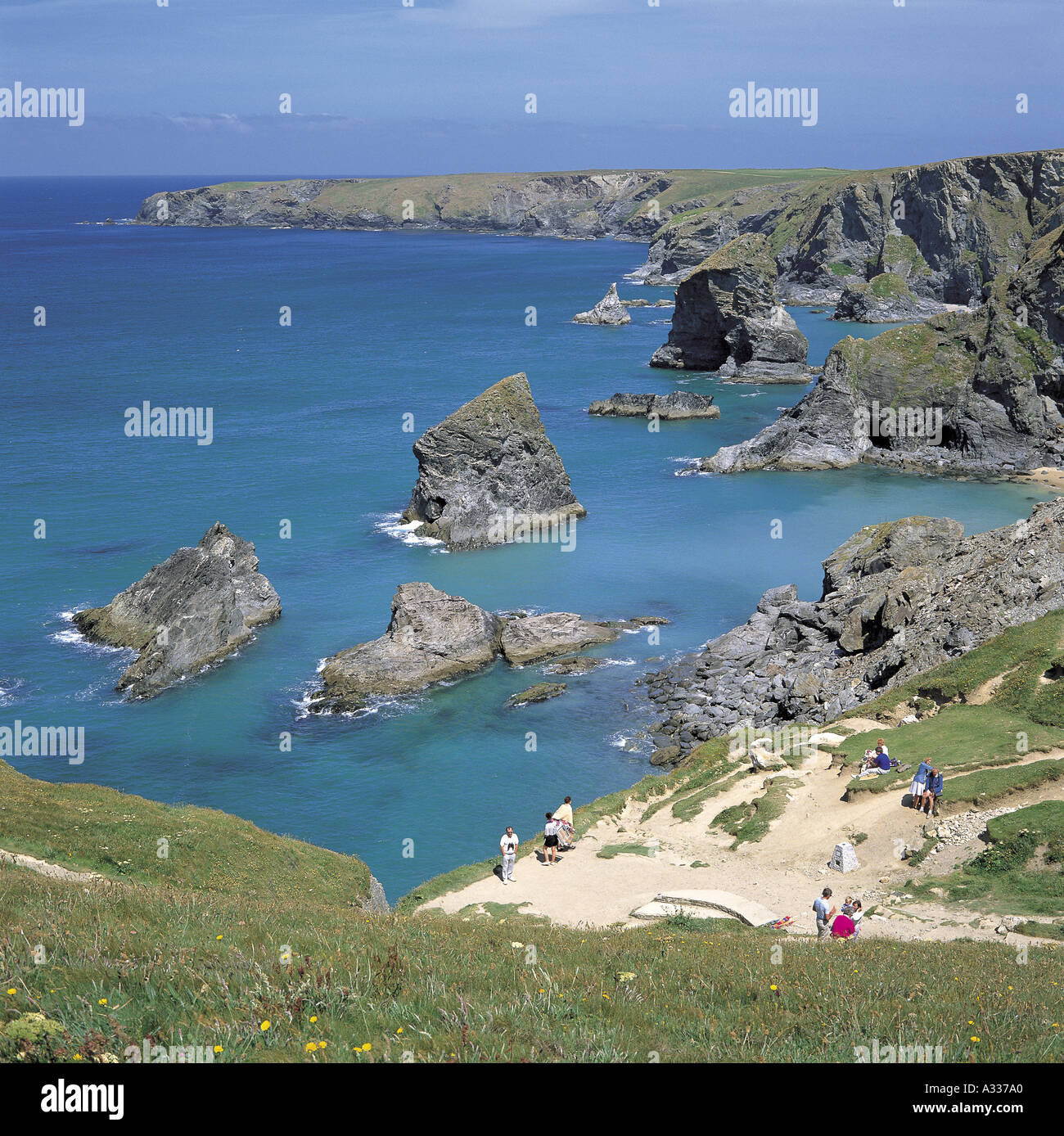 Bedruthen steps hi-res stock photography and images - Alamy