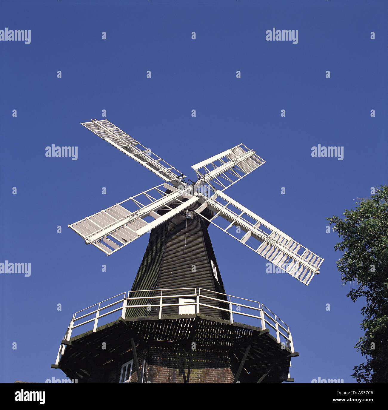 Windmill at Meopham Stock Photo - Alamy