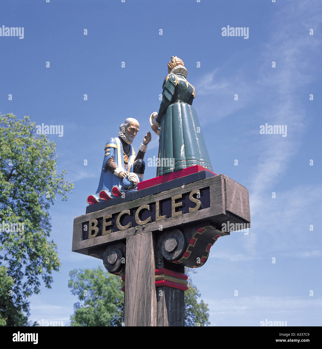 Beccles sign hi-res stock photography and images - Alamy