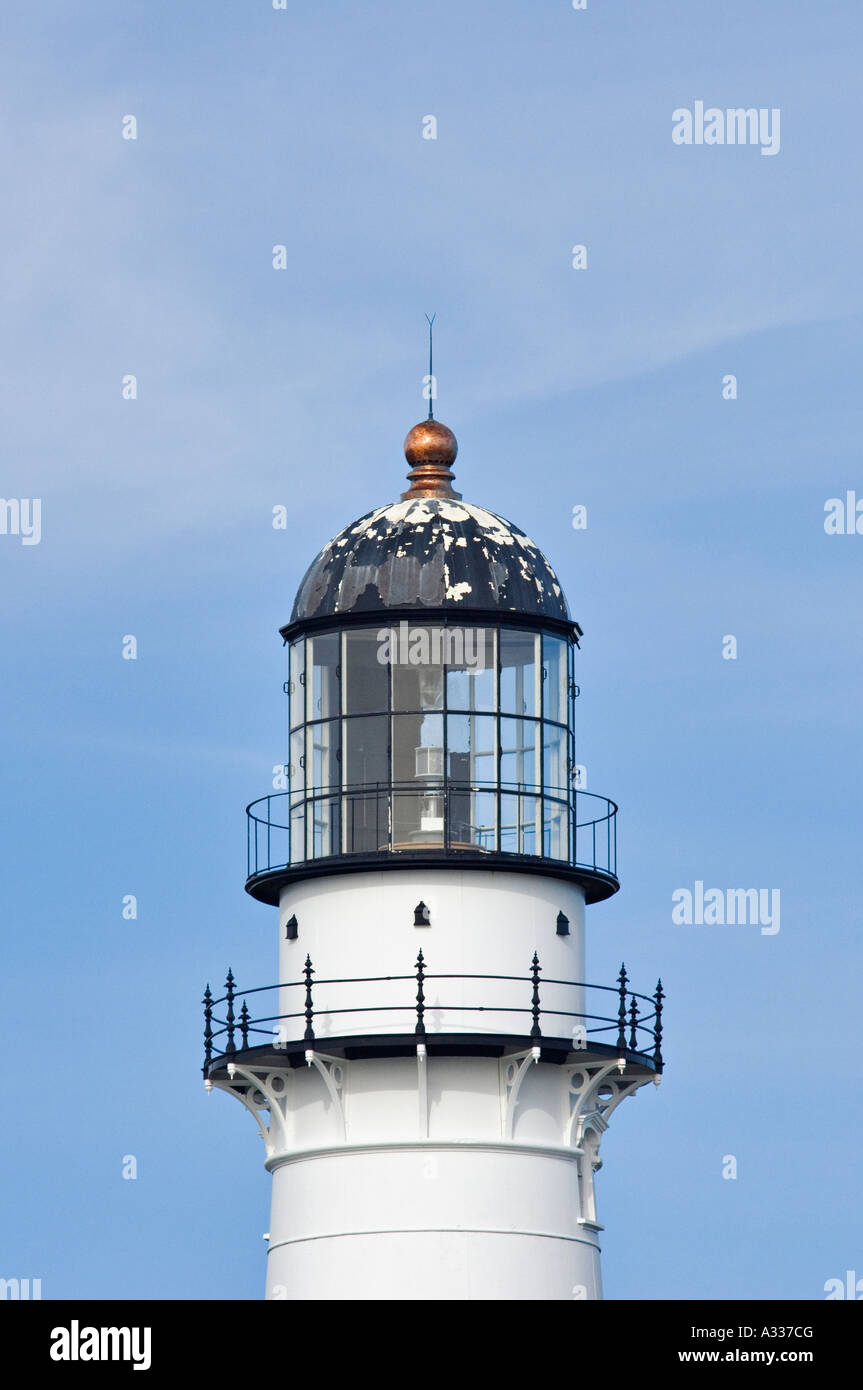 Cape Elizabeth Lighthouse Near Cape Elizabeth Maine Stock Photo - Alamy
