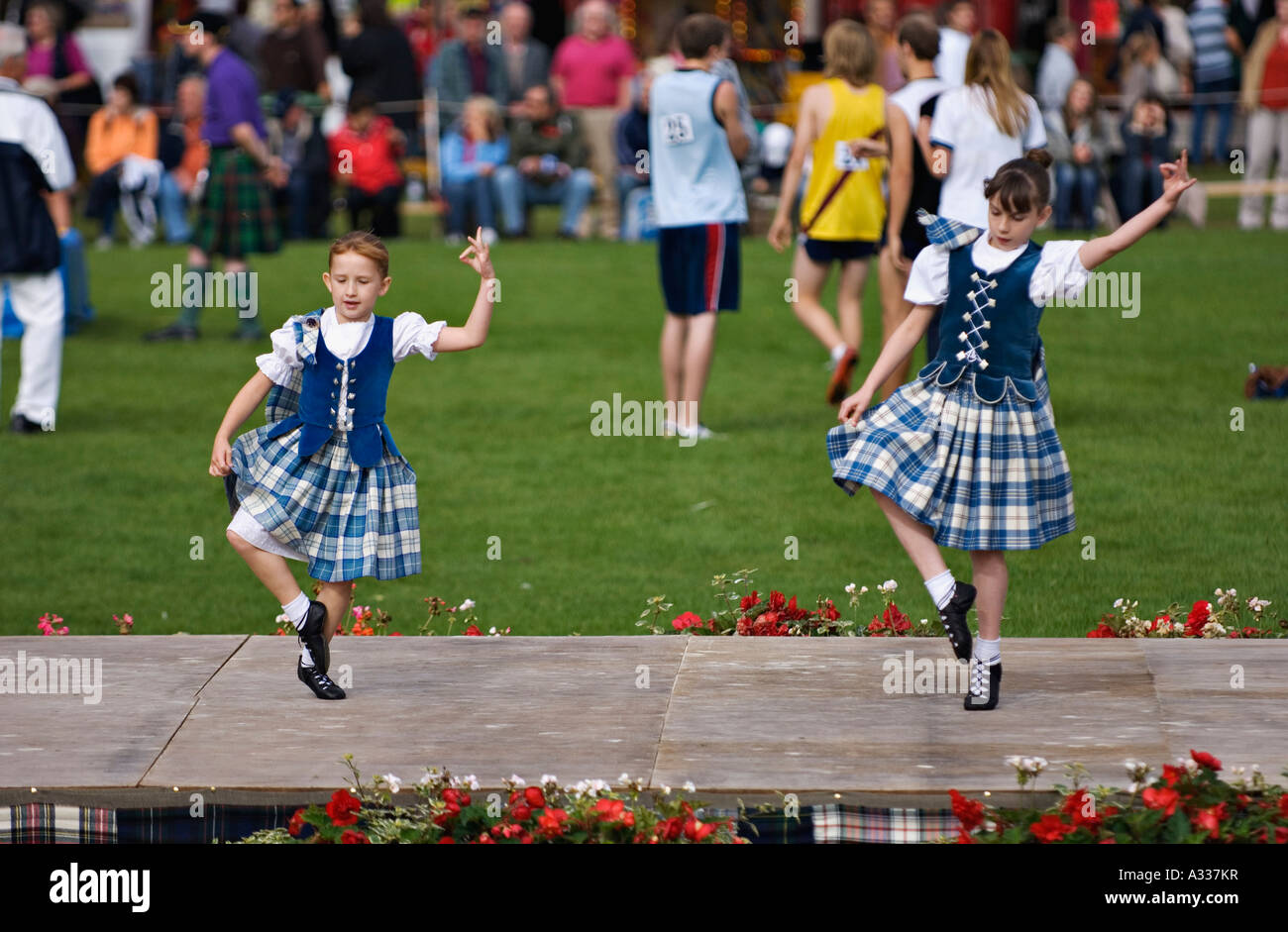 Highland fling dance hi-res stock photography and images - Alamy