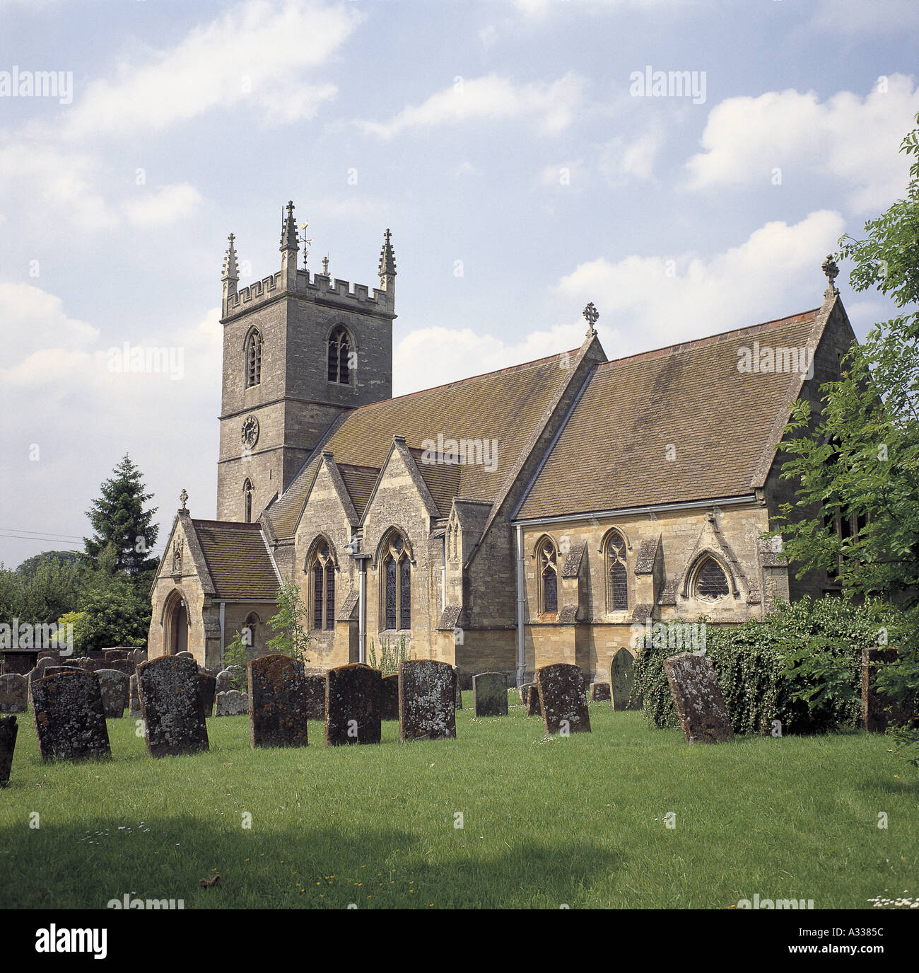Bladon church hi-res stock photography and images - Alamy