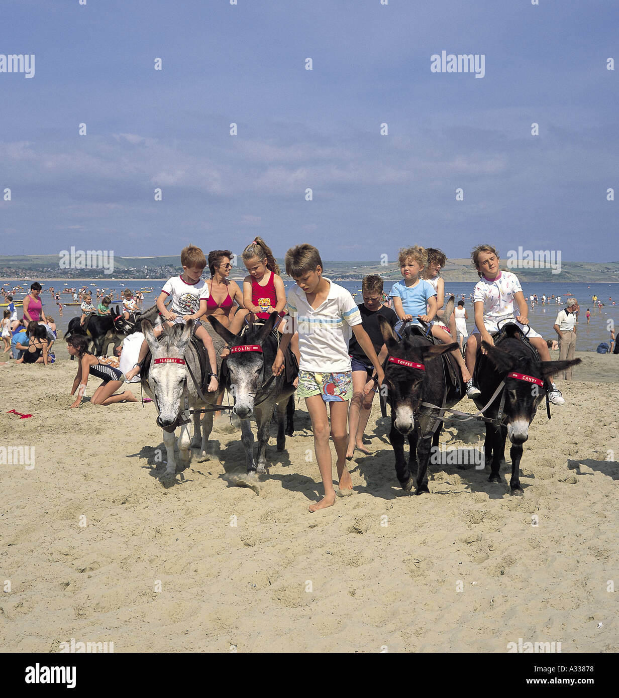 Weymouth donkey rides hi-res stock photography and images - Alamy