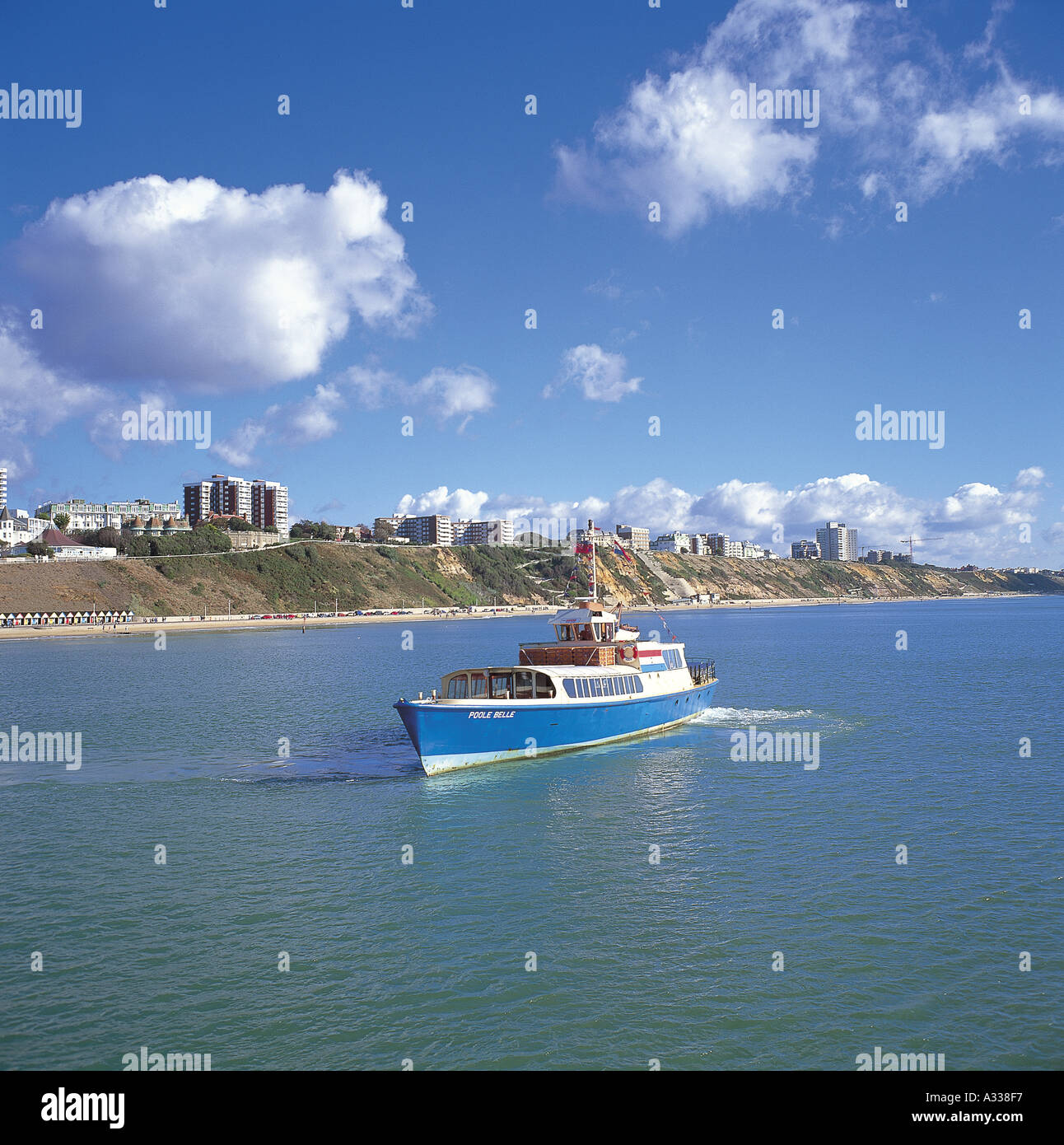 Bournemouth seafront boat hi-res stock photography and images - Alamy