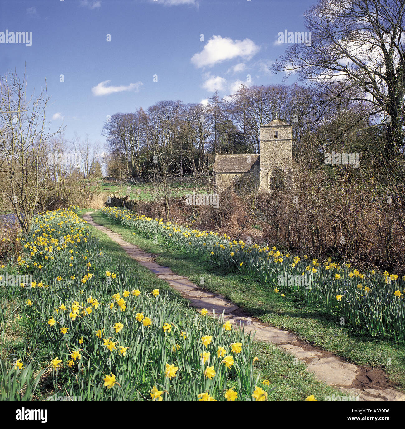 Eastleach turville church hi-res stock photography and images - Alamy