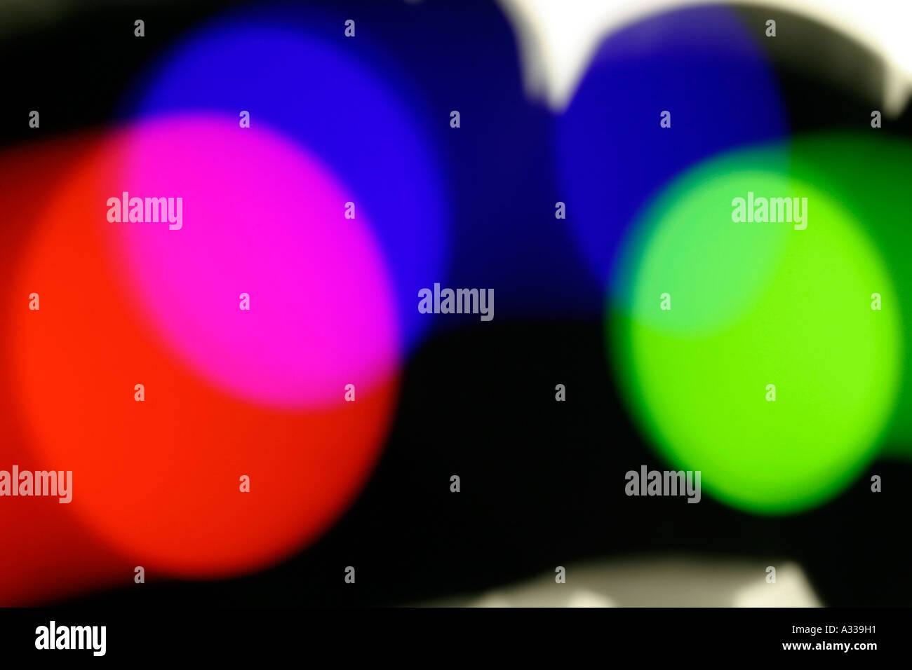 Primary Additive Colours Stock Photo - Alamy