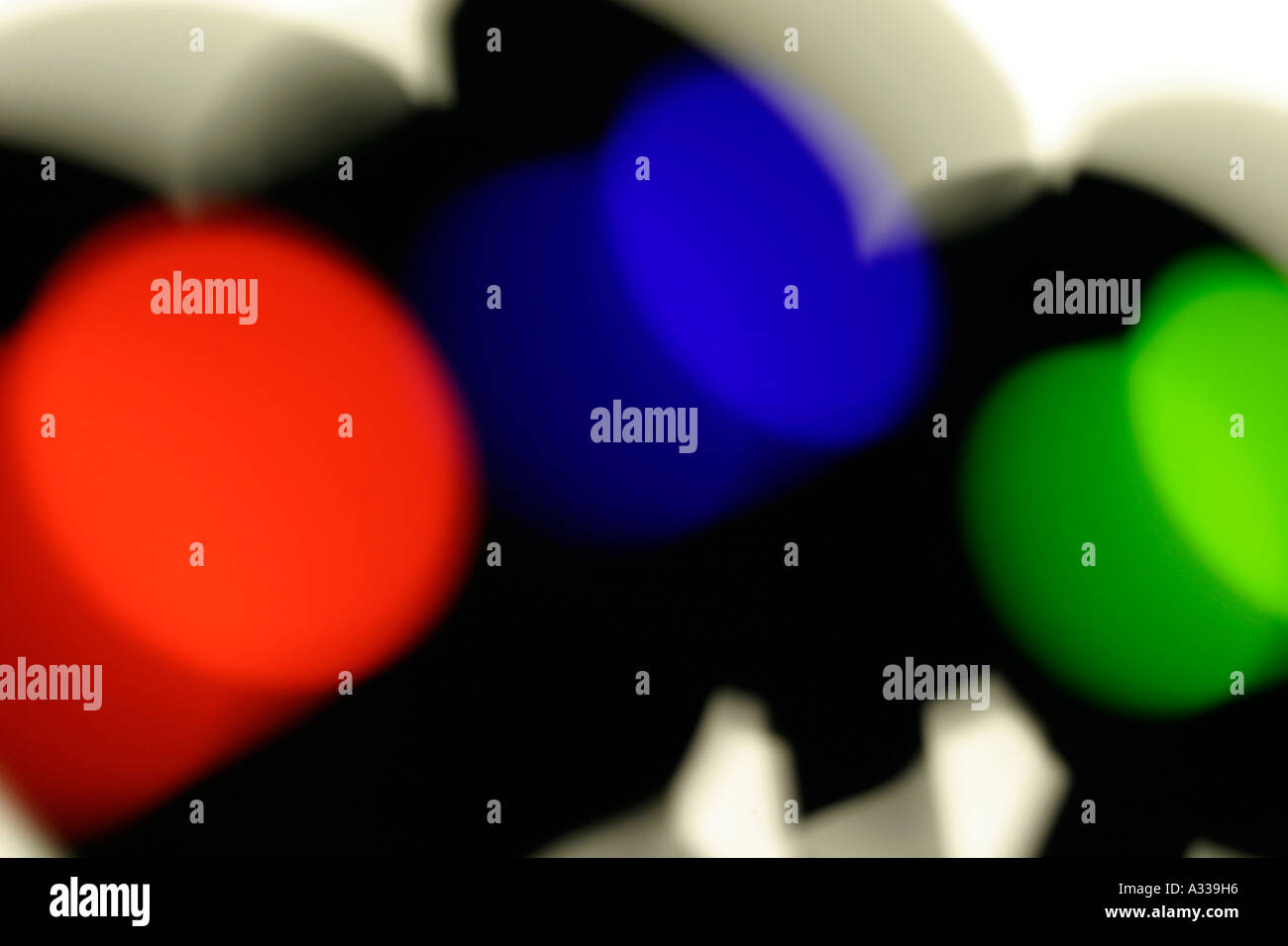 Primary Additive Colours Stock Photo - Alamy