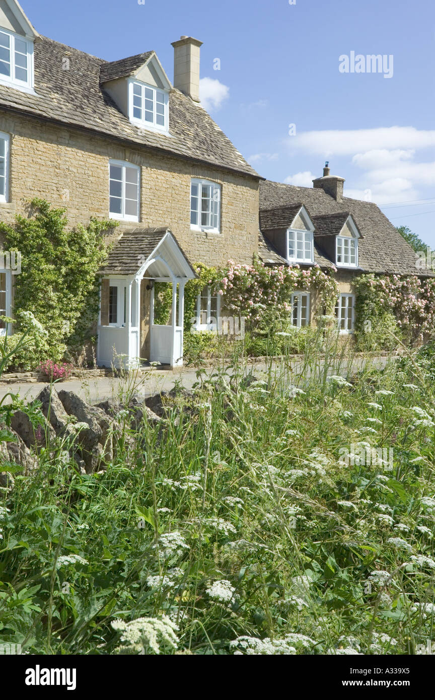 The Cotswold village of Lower Swell, Gloucestershire Stock Photo - Alamy