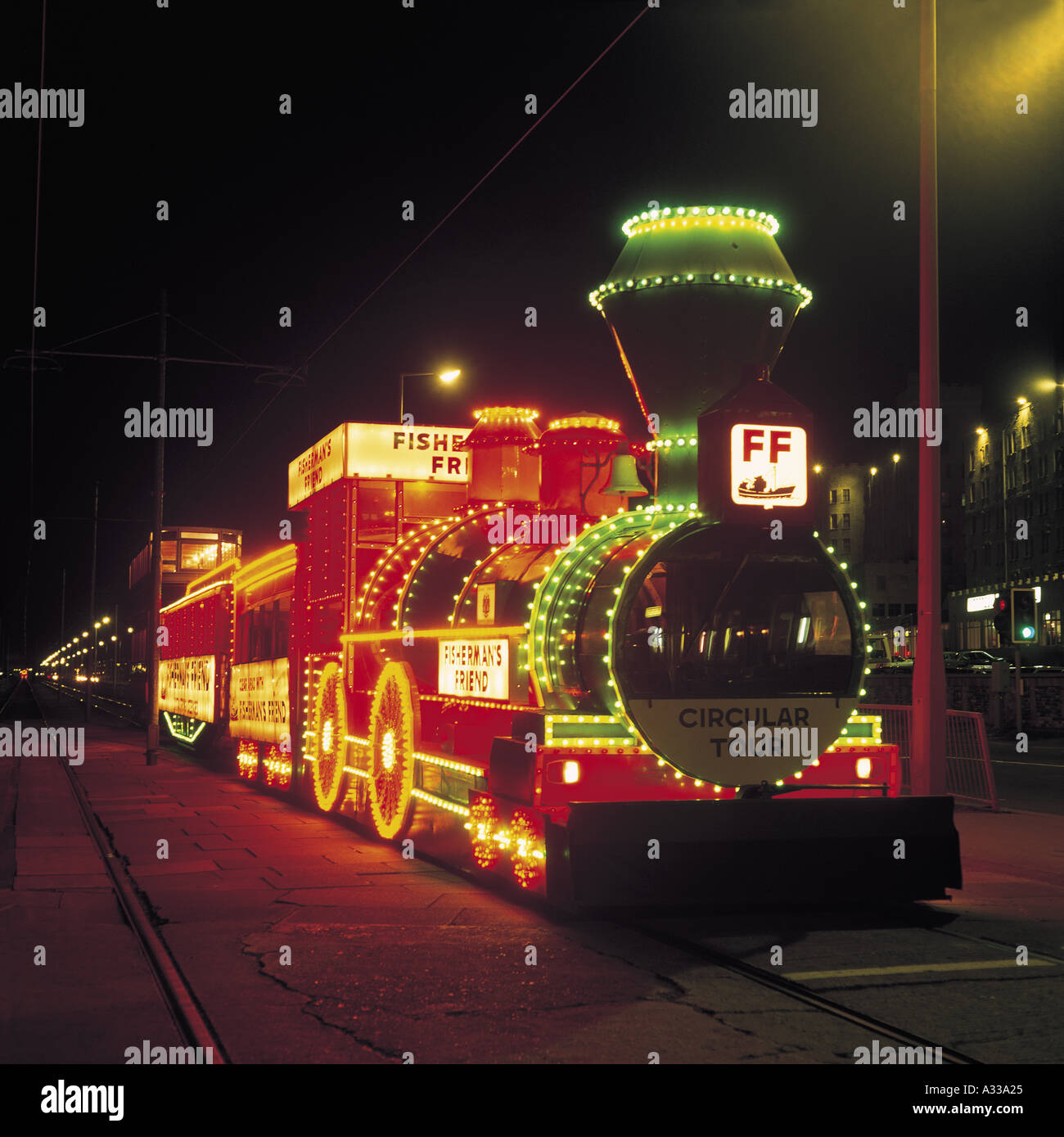 Blackpool and train hi-res stock photography and images - Alamy