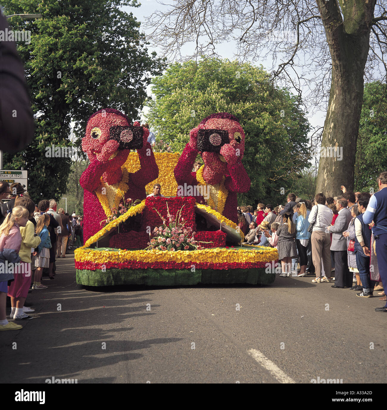 Spalding Flower Festival Stock Photo - Alamy