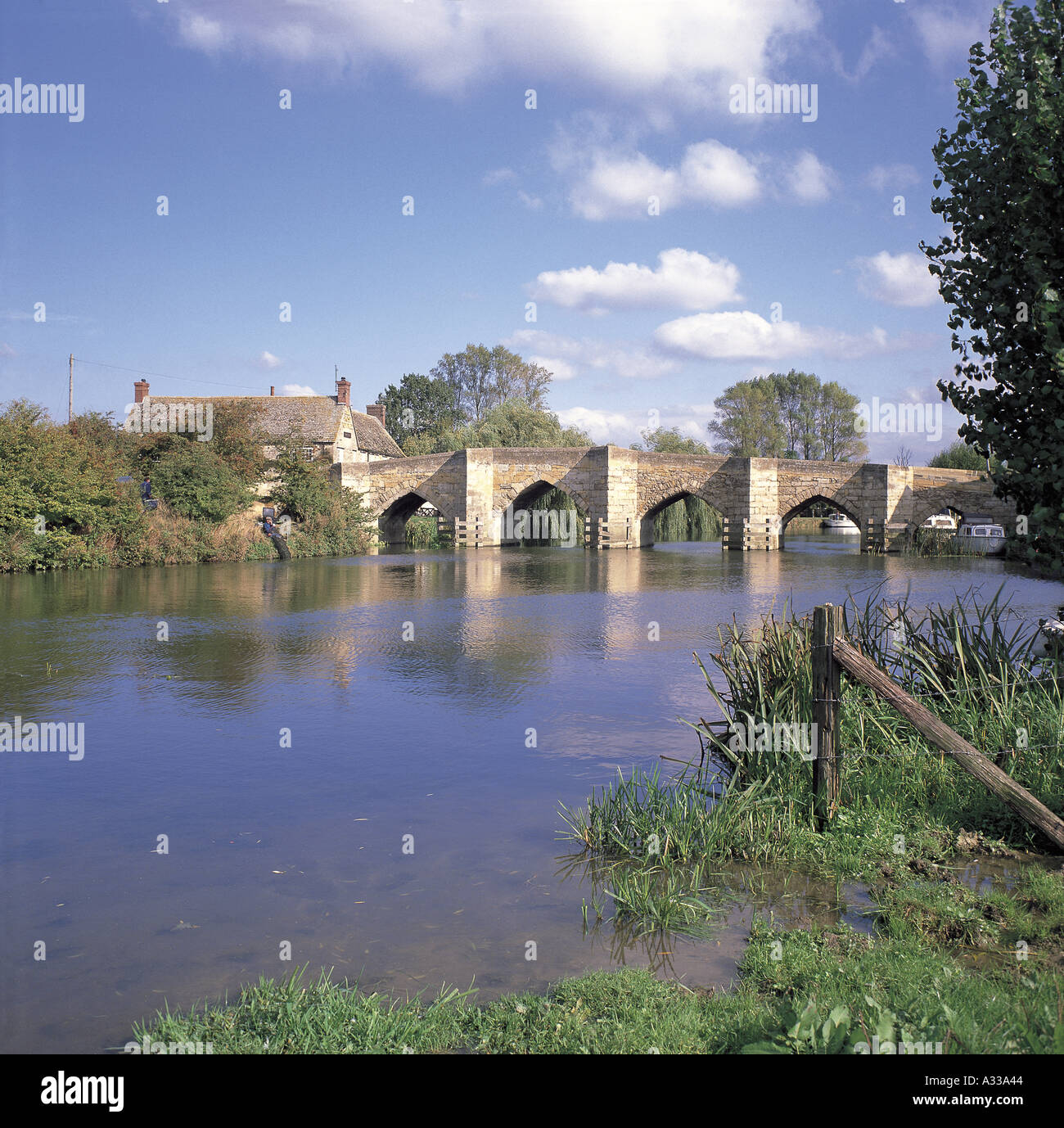 River Thames at Newbridge Stock Photo - Alamy