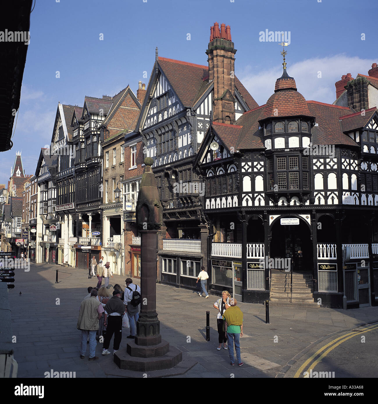The Rows at Chester Stock Photo - Alamy
