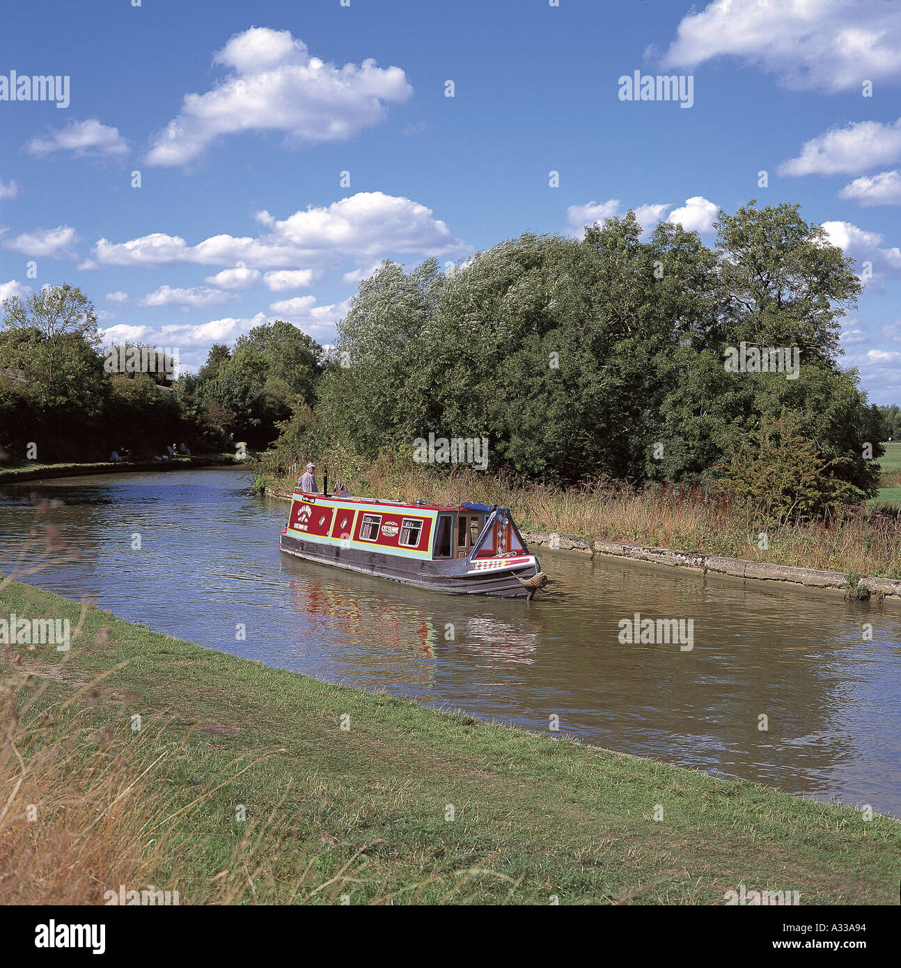 Grand Union Canal at Soulbury Stock Photo - Alamy