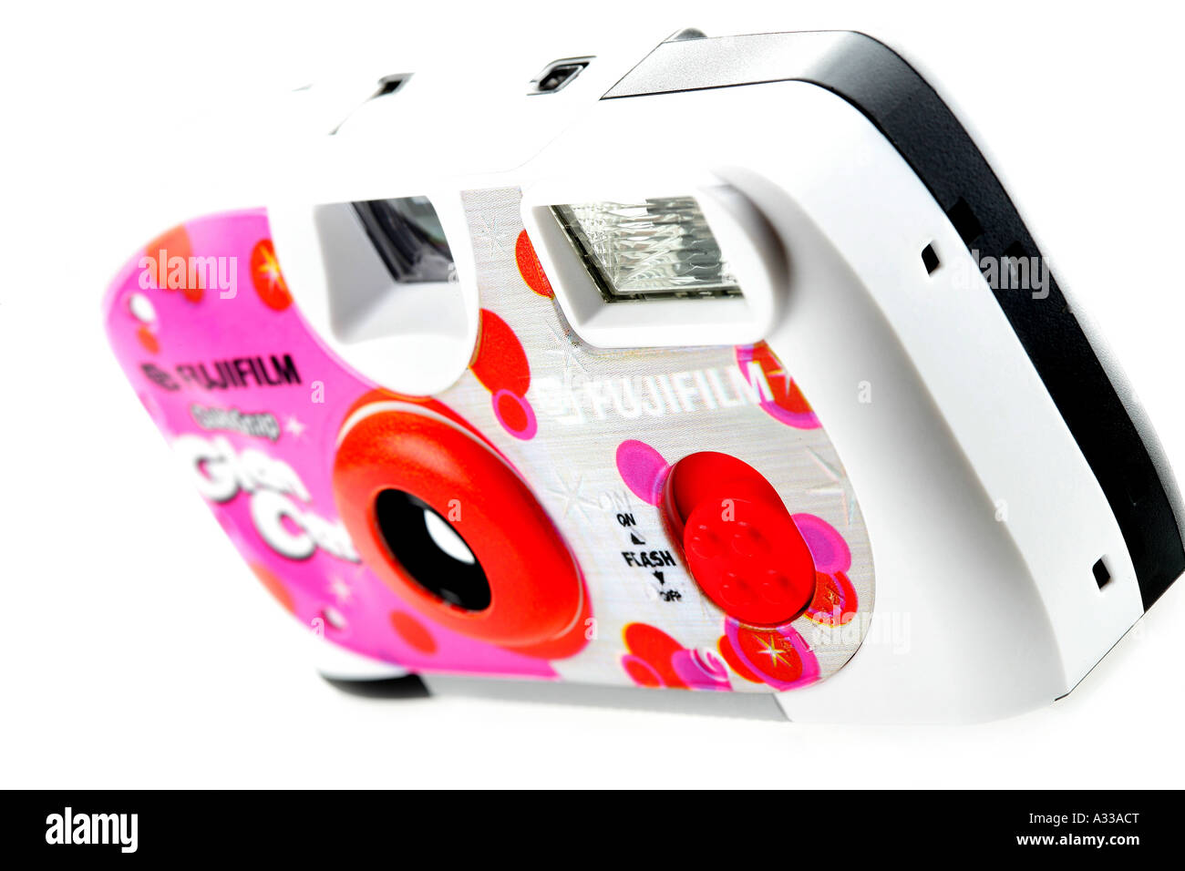 Disposable camera flash film lens hi-res stock photography and images ...