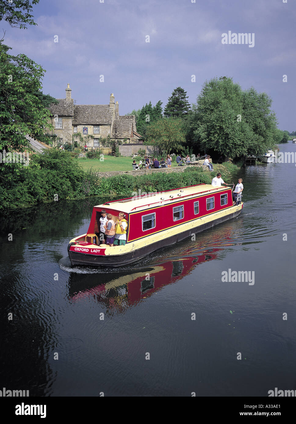 River Thames at Radcot Stock Photo - Alamy