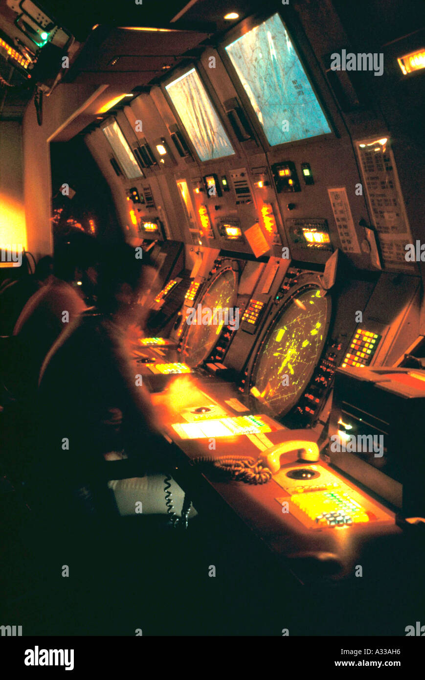 Radar installation MR466 Stock Photo - Alamy