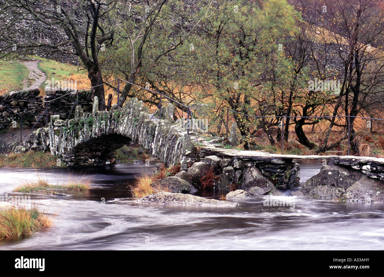 "Slaters bridge", Little Langdale Lake District Stock Photo - Alamy